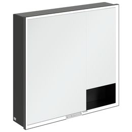 Villeroy & Boch Villeroy & Boch Aufputz-Spiegelschrank My View+ B48180 800x750x168mm m. Bel. Volcano Black B48180VL
