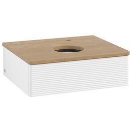 Villeroy & Boch Villeroy & Boch Waschtischunterschrank Antao L07_5 600x190x500mm mit Beleuchtung mit Struktur FK/AP: L07151MT