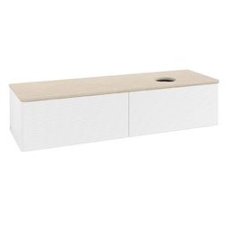 Villeroy & Boch Villeroy & Boch Waschtischunterschrank Antao K38_1 1600x360x500mm mit Struktur FK/AP: MT/3 K38113MT
