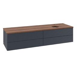 Villeroy & Boch Villeroy & Boch Waschtischunterschrank Antao K27_5 1600x360x500mm mit Struktur FK/AP: HG/2 K27152HG