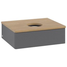 Villeroy & Boch Villeroy & Boch Waschtischunterschrank Antao L07_1 600x190x500mm mit Beleuchtung mit Struktur FK/AP: L07111GK