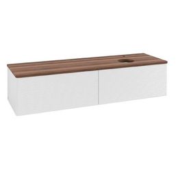 Villeroy & Boch Villeroy & Boch Waschtischunterschrank Antao K38_5 1600x360x500mm mit Struktur FK/AP: GF/2 K38152GF