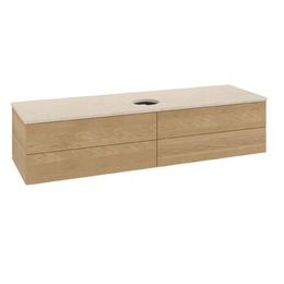 Villeroy & Boch Villeroy & Boch Waschtischunterschrank Antao K25_1 1600x360x500mm mit Struktur FK/AP: HN/3 K25113HN