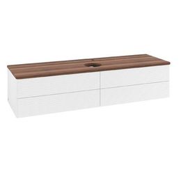 Villeroy & Boch Villeroy & Boch Waschtischunterschrank Antao K25_5 1600x360x500mm mit Struktur FK/AP: MT/2 K25152MT