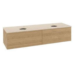 Villeroy & Boch Villeroy & Boch Waschtischunterschrank Antao K39_5 1600x360x500mm mit Struktur FK/AP: HN/3 K39153HN