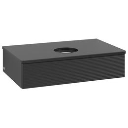 Villeroy & Boch Villeroy & Boch Waschtischunterschrank Antao L08_1 800x190x500mm mit Beleuchtung mit Struktur FK/AP: L08110PD