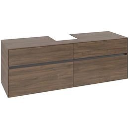 Villeroy & Boch Villeroy & Boch Waschtischunterschrank Collaro C10400 1600x548x500mm Arizona Oak C10400VH