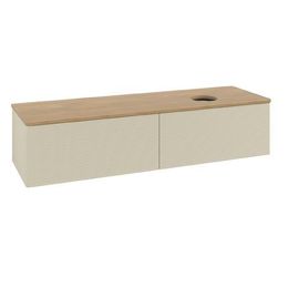 Villeroy & Boch Villeroy & Boch Waschtischunterschrank Antao K38_1 1600x360x500mm mit Struktur FK/AP: HJ/1 K38111HJ