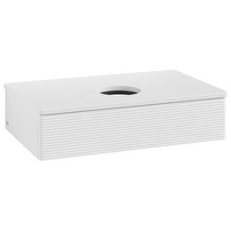 Villeroy & Boch Villeroy & Boch Waschtischunterschrank Antao L08_1 800x190x500mm mit Beleuchtung mit Struktur FK/AP: L08110GF