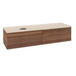 Villeroy & Boch Villeroy & Boch Waschtischunterschrank Antao K37_1 1600x360x500mm mit Struktur FK/AP: HM/3 K37113HM