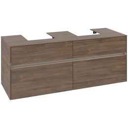 Villeroy & Boch Villeroy & Boch Waschtischunterschrank Collaro C103B0 1400x548x500mm mit Beleuchtung Arizona Oak C103B0VH