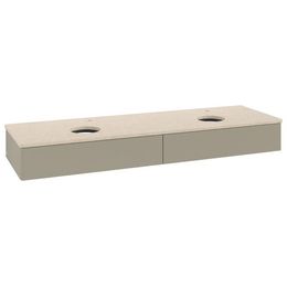 Villeroy & Boch Villeroy & Boch Waschtischunterschrank Antao L17_5 1600x190x500mm mit Beleuchtung FK/AP: HK/3 L17053HK