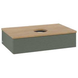 Villeroy & Boch Villeroy & Boch Waschtischunterschrank Antao L08_1 800x190x500mm mit Beleuchtung mit Struktur FK/AP: L08111HL