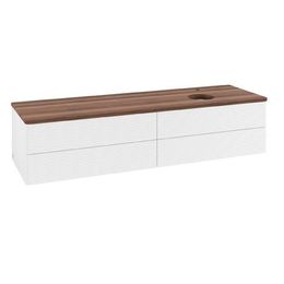 Villeroy & Boch Villeroy & Boch Waschtischunterschrank Antao K27_5 1600x360x500mm mit Struktur FK/AP: MT/2 K27152MT