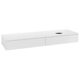 Villeroy & Boch Villeroy & Boch Waschtischunterschrank Antao L16_1 1600x190x500mm mit Beleuchtung mit Struktur FK/AP L16110GF