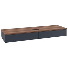 Villeroy & Boch Villeroy & Boch Waschtischunterschrank Antao L14_1 1600x190x500mm mit Beleuchtung mit Struktur FK/AP L14112HG