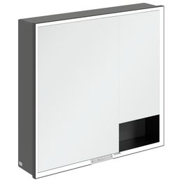 Villeroy & Boch Villeroy & Boch Aufputz-Spiegelschrank My View+ B48180 800x750x168mm m. Bel. Graphite B48180VR