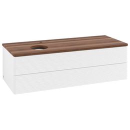 Villeroy & Boch Villeroy & Boch Waschtischunterschrank Antao L22_5 1200x360x500mm mit Beleuchtung mit Struktur FK/AP L22152MT