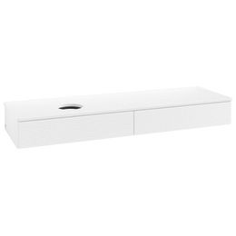 Villeroy & Boch Villeroy & Boch Waschtischunterschrank Antao L15_1 1600x190x500mm mit Beleuchtung mit Struktur FK/AP L15110MT