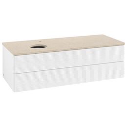Villeroy & Boch Villeroy & Boch Waschtischunterschrank Antao L22_5 1200x360x500mm mit Beleuchtung mit Struktur FK/AP L22153MT