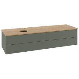 Villeroy & Boch Villeroy & Boch Waschtischunterschrank Antao L26_5 1600x360x500mm mit Beleuchtung mit Struktur FK/AP L26151HL