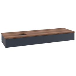 Villeroy & Boch Villeroy & Boch Waschtischunterschrank Antao L15_1 1600x190x500mm mit Beleuchtung mit Struktur FK/AP L15112HG