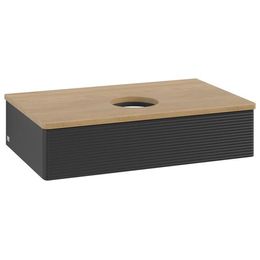 Villeroy & Boch Villeroy & Boch Waschtischunterschrank Antao L08_1 800x190x500mm mit Beleuchtung mit Struktur FK/AP: L08111PD