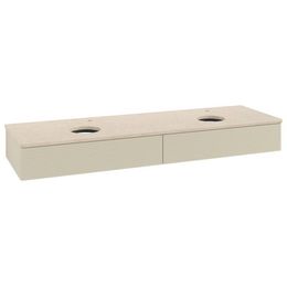 Villeroy & Boch Villeroy & Boch Waschtischunterschrank Antao L17_5 1600x190x500mm mit Beleuchtung mit Struktur FK/AP L17153HJ