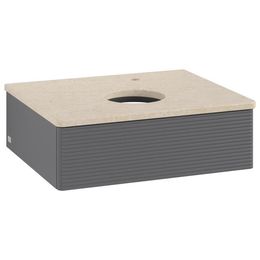 Villeroy & Boch Villeroy & Boch Waschtischunterschrank Antao L07_5 600x190x500mm mit Beleuchtung mit Struktur FK/AP: L07153GK