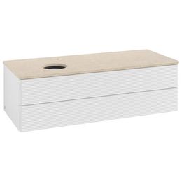 Villeroy & Boch Villeroy & Boch Waschtischunterschrank Antao L22_5 1200x360x500mm mit Beleuchtung mit Struktur FK/AP L22153GF