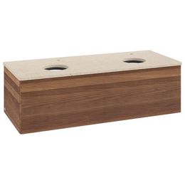 Villeroy & Boch Villeroy & Boch Waschtischunterschrank Antao L35_5 1200x360x500mm mit Beleuchtung mit Struktur FK/AP L35153HM