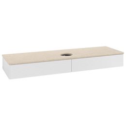 Villeroy & Boch Villeroy & Boch Waschtischunterschrank Antao L14_1 1600x190x500mm mit Beleuchtung mit Struktur FK/AP L14113GF