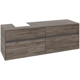 Villeroy & Boch Villeroy & Boch Waschtischunterschrank Collaro C10500 1600x548x500mm Stone Oak C10500RK