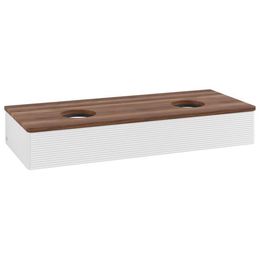 Villeroy & Boch Villeroy & Boch Waschtischunterschrank Antao L13_1 1200x190x500mm mit Beleuchtung mit Struktur FK/AP L13112GF