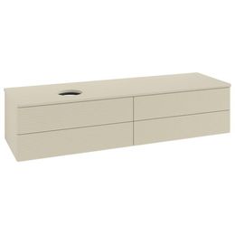 Villeroy & Boch Villeroy & Boch Waschtischunterschrank Antao L26_1 1600x360x500mm mit Beleuchtung mit Struktur FK/AP L26110HJ