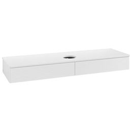 Villeroy & Boch Villeroy & Boch Waschtischunterschrank Antao L14_1 1600x190x500mm mit Beleuchtung mit Struktur FK/AP L14110GF