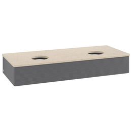 Villeroy & Boch Villeroy & Boch Waschtischunterschrank Antao L13_1 1200x190x500mm mit Beleuchtung mit Struktur FK/AP L13113GK