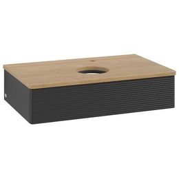 Villeroy & Boch Villeroy & Boch Waschtischunterschrank Antao L08_5 800x190x500mm mit Beleuchtung mit Struktur FK/AP: L08151PD