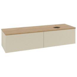 Villeroy & Boch Villeroy & Boch Waschtischunterschrank Antao L38_5 1600x360x500mm mit Beleuchtung mit Struktur FK/AP L38151HJ