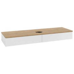 Villeroy & Boch Villeroy & Boch Waschtischunterschrank Antao L14_1 1600x190x500mm mit Beleuchtung mit Struktur FK/AP L14111GF