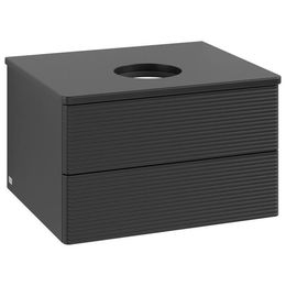 Villeroy & Boch Villeroy & Boch Waschtischunterschrank Antao L18_1 600x360x500mm mit Beleuchtung mit Struktur FK/AP: L18110PD