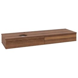 Villeroy & Boch Villeroy & Boch Waschtischunterschrank Antao L15_5 1600x190x500mm mit Beleuchtung FK/AP: HM/2 L15052HM