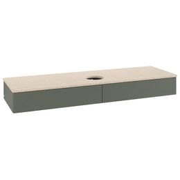 Villeroy & Boch Villeroy & Boch Waschtischunterschrank Antao L14_1 1600x190x500mm mit Beleuchtung mit Struktur FK/AP L14113HL