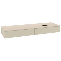 Villeroy & Boch Villeroy & Boch Waschtischunterschrank Antao L16_1 1600x190x500mm mit Beleuchtung mit Struktur FK/AP L16113HJ