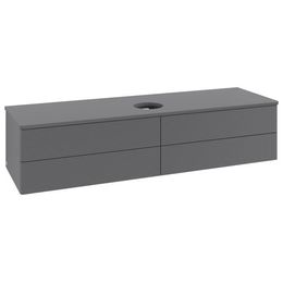 Villeroy & Boch Villeroy & Boch Waschtischunterschrank Antao L25_1 1600x360x500mm mit Beleuchtung mit Struktur FK/AP L25110GK