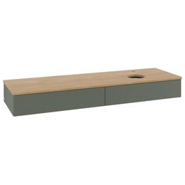 Villeroy & Boch Villeroy & Boch Waschtischunterschrank Antao L16_5 1600x190x500mm mit Beleuchtung mit Struktur FK/AP L16151HL
