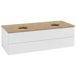 Villeroy & Boch Villeroy & Boch Waschtischunterschrank Antao L24_5 1200x360x500mm mit Beleuchtung mit Struktur FK/AP L24151GF