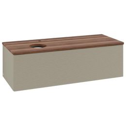 Villeroy & Boch Villeroy & Boch Waschtischunterschrank Antao L33_5 1200x360x500mm mit Beleuchtung mit Struktur FK/AP L33152HK