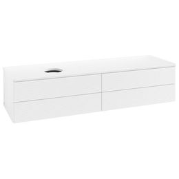 Villeroy & Boch Villeroy & Boch Waschtischunterschrank Antao L26_1 1600x360x500mm mit Beleuchtung mit Struktur FK/AP L26110MT