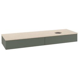 Villeroy & Boch Villeroy & Boch Waschtischunterschrank Antao L16_1 1600x190x500mm mit Beleuchtung mit Struktur FK/AP L16113HL
